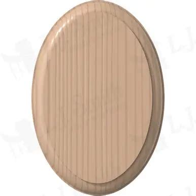 Skinny Oval Rosette Woodpro Building Supply