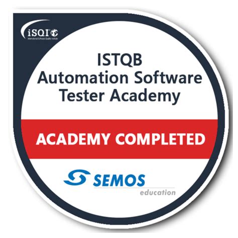 Istqb Automation Software Tester Academy Credly