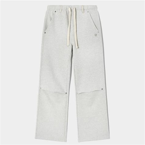 토리노 세미 부츠컷 스웨트팬츠 멜란지 아이보리 감도 깊은 취향 셀렉트샵 29cm