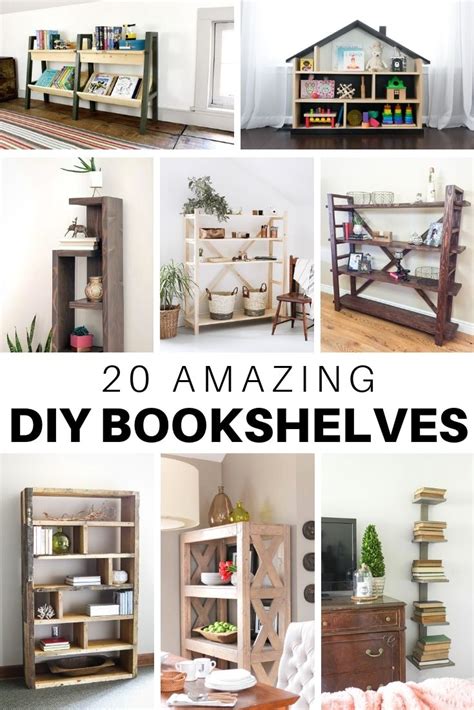 Amazing Diy Bookshelf Plans And Ideas Artofit