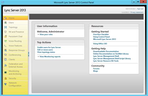 Lync 2013 Skilllocation