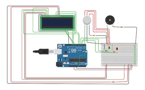 Circuit Design Lpg Gas Leakage Detector Tinkercad