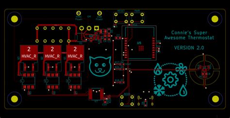[review] Esp32 C3 Based Wifi Thermostat This Is My First Pass At Designing This From Scratch