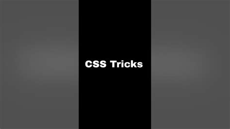 Css Tricks Trending Coding Css Tricks Webdevelopment Shortviral Shortsvideo Programming
