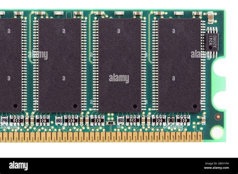 Computer Memory Chip Stock Photo Alamy