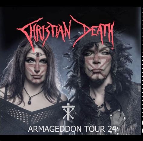 Christian Death Announces 2024 European Armageddon Tour