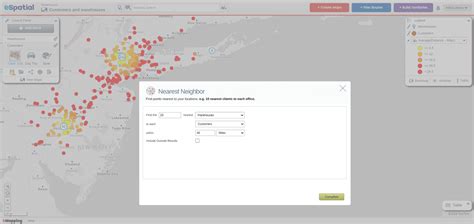 proximity analysis analyze relationships between geographical points