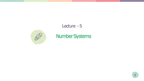 SOLUTION Ict Number Systems Studypool