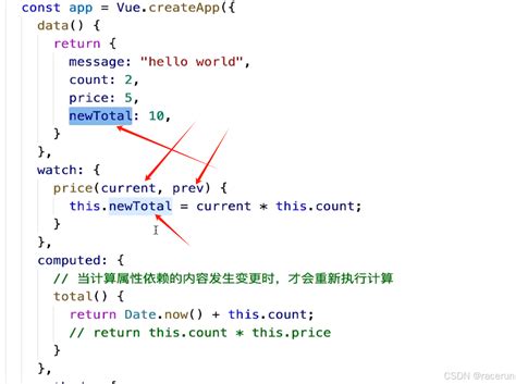 Vue Computed Watch Csdn博客