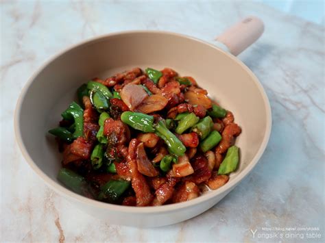 백종원 삼겹살 꽈리고추 볶음