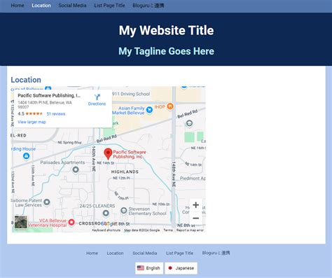 WebdeXpress How To Embed Google Maps Into Your Website PSPINC Bellevue WA