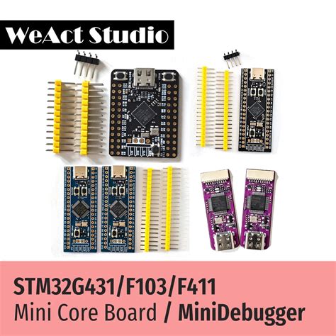 Weact Stlink V21 Simulator Download Programmer Stm32 Minimum System