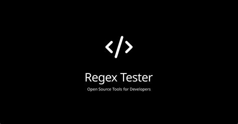 Regex Tester Rocksdev Tools