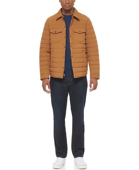 Levis Mens Quilted Shacket And Reviews Men Macys