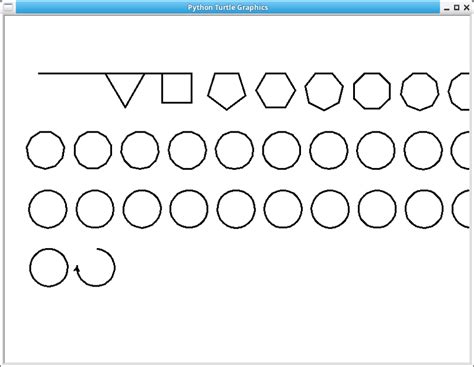 Draw All Shapes With Python Turtle 拾光赋
