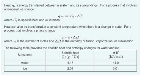 Solved Part A Calculate The Enthalpy Change AH For The Chegg