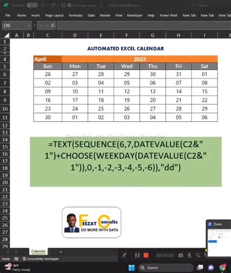 How Automated Excel Calendars Boost Productivity Feezat Consults Posted On The Topic Linkedin