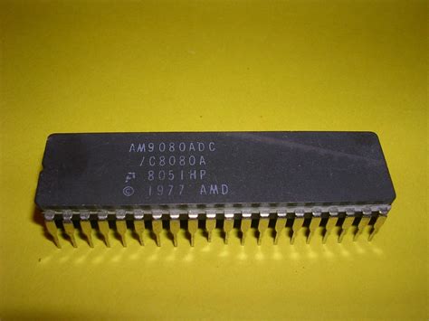 Used Advanced Micro Devices Amd Am9080adc C8080a Microprocessor In