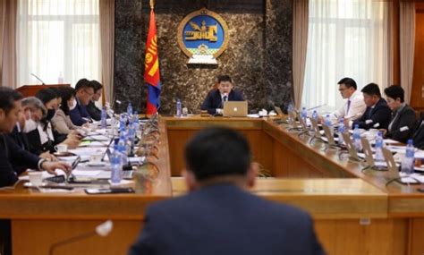 ТАНИЛЦ Засгийн газрын хуралдаанаар дараах асуудлыг хэлэлцэнэ