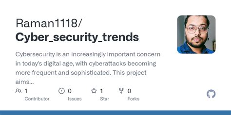 Github Raman1118 Cyber Security Trends Cybersecurity Is An Increasingly Important Concern In
