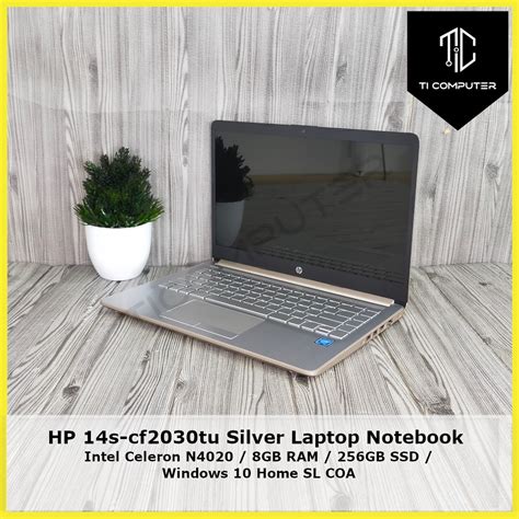 Hp S Cf Tu Silver Intel Celeron N Gb Ddr Ram Gb Ssd Laptop Refurbished Notebook