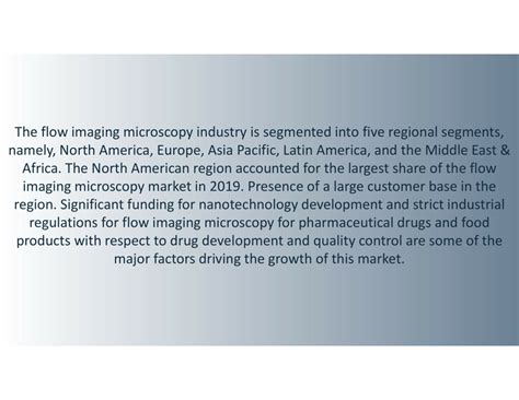 Ppt Flow Imaging Microscopy Market Powerpoint Presentation Free Download Id 11803069