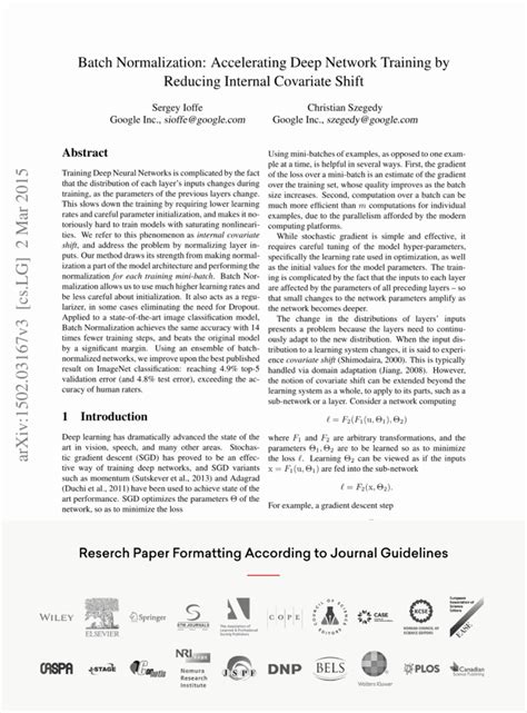 Ijpe Journal Latex Template Journal Templates