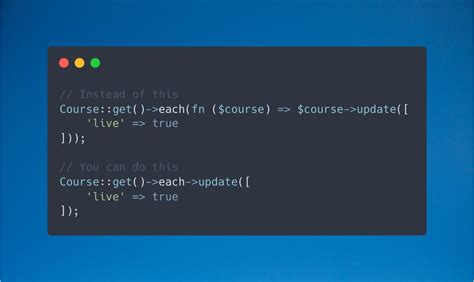 higher order messages are a great way to tidy up long collection logic