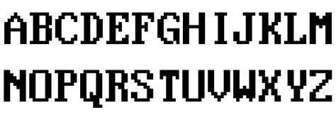 Video Terminal Screen Font