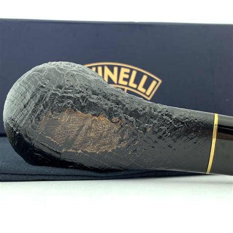 Savinelli Pipe Lollo Sandblasted Black 01 6mm Boswell Pipes