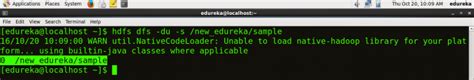Hdfs Commands Hadoop Shell Commands To Manage Hdfs Edureka