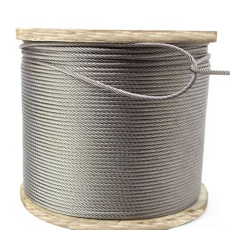 Stainless Steel Wire Rope 0 8 Mm Ss304 Wire Rope 7x7 Wholesaler From