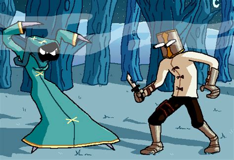 The Tree Mage Vs Some Knight In Stolen Armor By Robots07 On Newgrounds