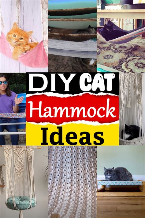 DIY Cat Hammock Ideas For Kittens DIYnCrafty
