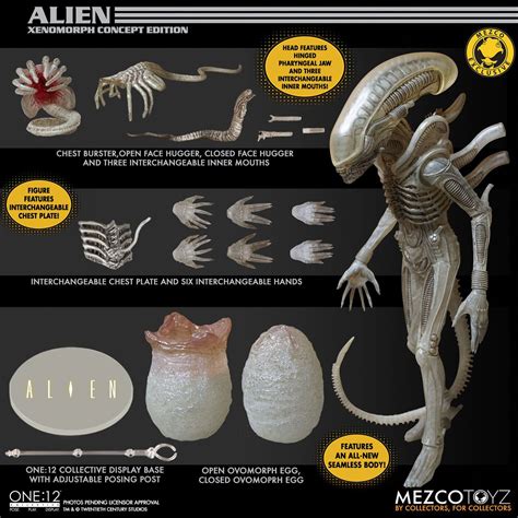 Xenomorph Action Figure Recreates Original Alien Design With Clear Head