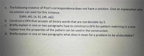 Solved Please Draw The Dfa Diagram For Me A Proper Diagram Chegg Com