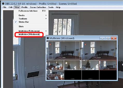 Open Broadcaster Software OBS Studio Simple Setup Church YouTube Streaming ChuckEgg Com
