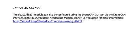 Unable To Connect To DroneCanGUI Tool Or Ardupilot Issue ArduPilot ArduRemoteID GitHub