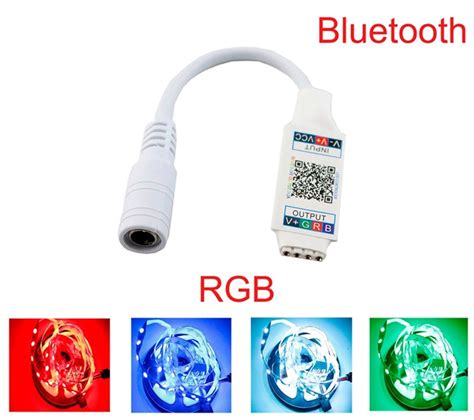 Push Button Usb Led Rgb Controller For Lighting Strip Usb Accessory Blu Tooth