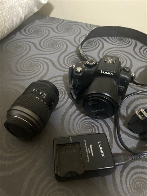 Lumix G10 With Telephoto Lens Photography Cameras On Carousell