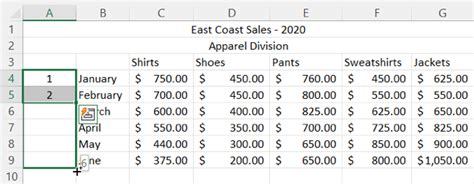 How To Number Rows In Excel Without Dragging Printable Timeline Templates