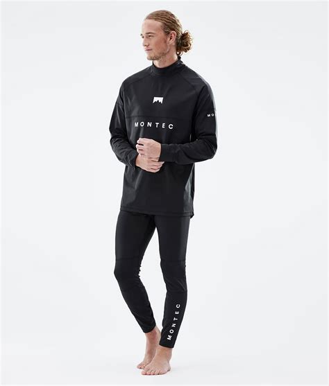 Montec Alpha Base Layer Pant Men Black