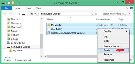 Sandisk Secureaccess Uninstall And Remove Sandisk
