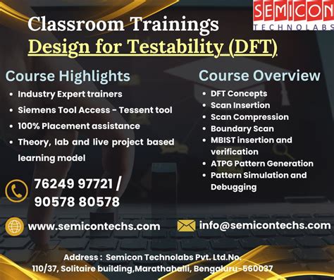 Vlsi Embedded Trainings On Linkedin Dfttraining Vlsitraining