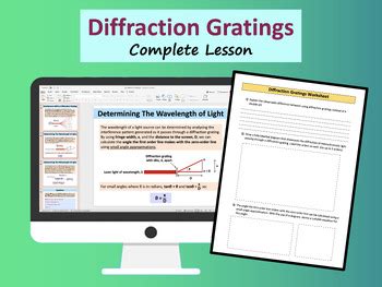 Diffraction Gratings Physics By Resourcify TPT