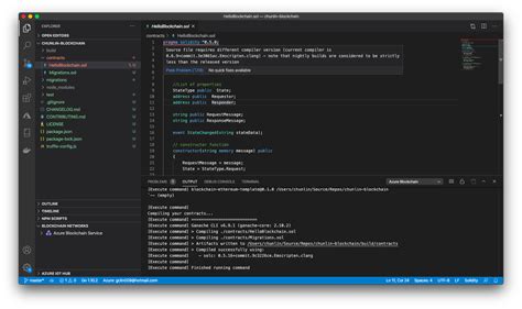 Smart Contracts And Azure Blockchain Service Cuteprogramming