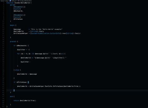 Visual Studio Code PowerShell Setup — The Ginger Ninja