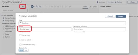 Variable Type Conversion In Automation Anywhere