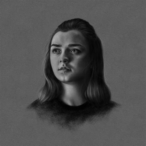 No Spoilers Arya Stark By Amanda Mocci R Gameofthrones