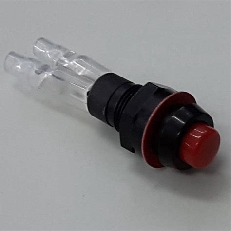 Red Circular Passing Switch 2 Pins Included Shopee Philippines